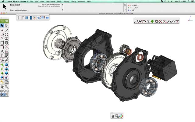 TurboCAD Mac Deluxe 2D/3D - Precision 2D Drafting & 3D Modelling